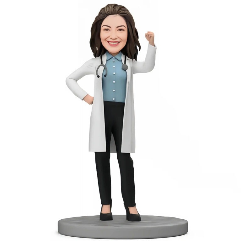 Male Optometrist Doctor Custom Bobbleheads Personalized Gifts For ...